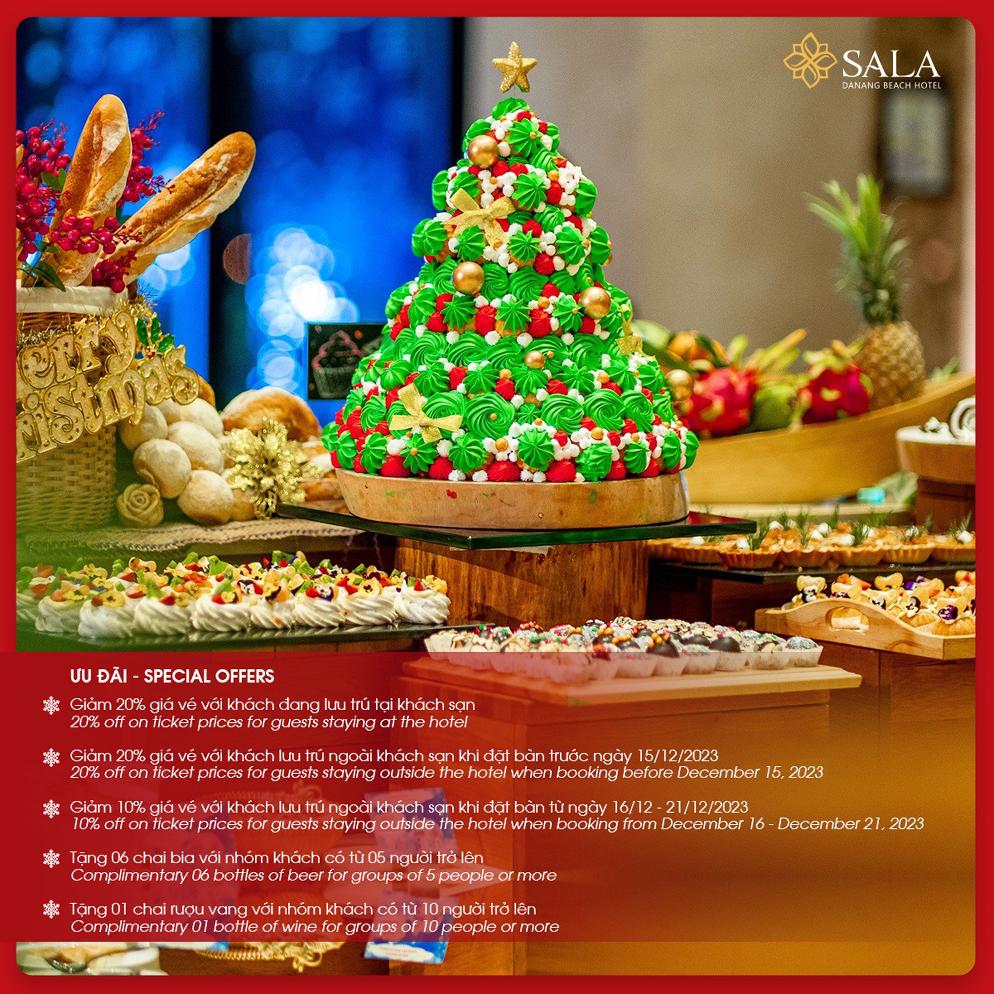 CHRISTMAS EVE DINNER BUFFET - Sala Hotel Group CHRISTMAS EVE DINNER BUFFET - Sala Hotel Group